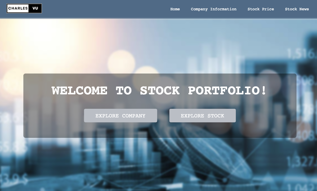 Charles Vu's Portfolio